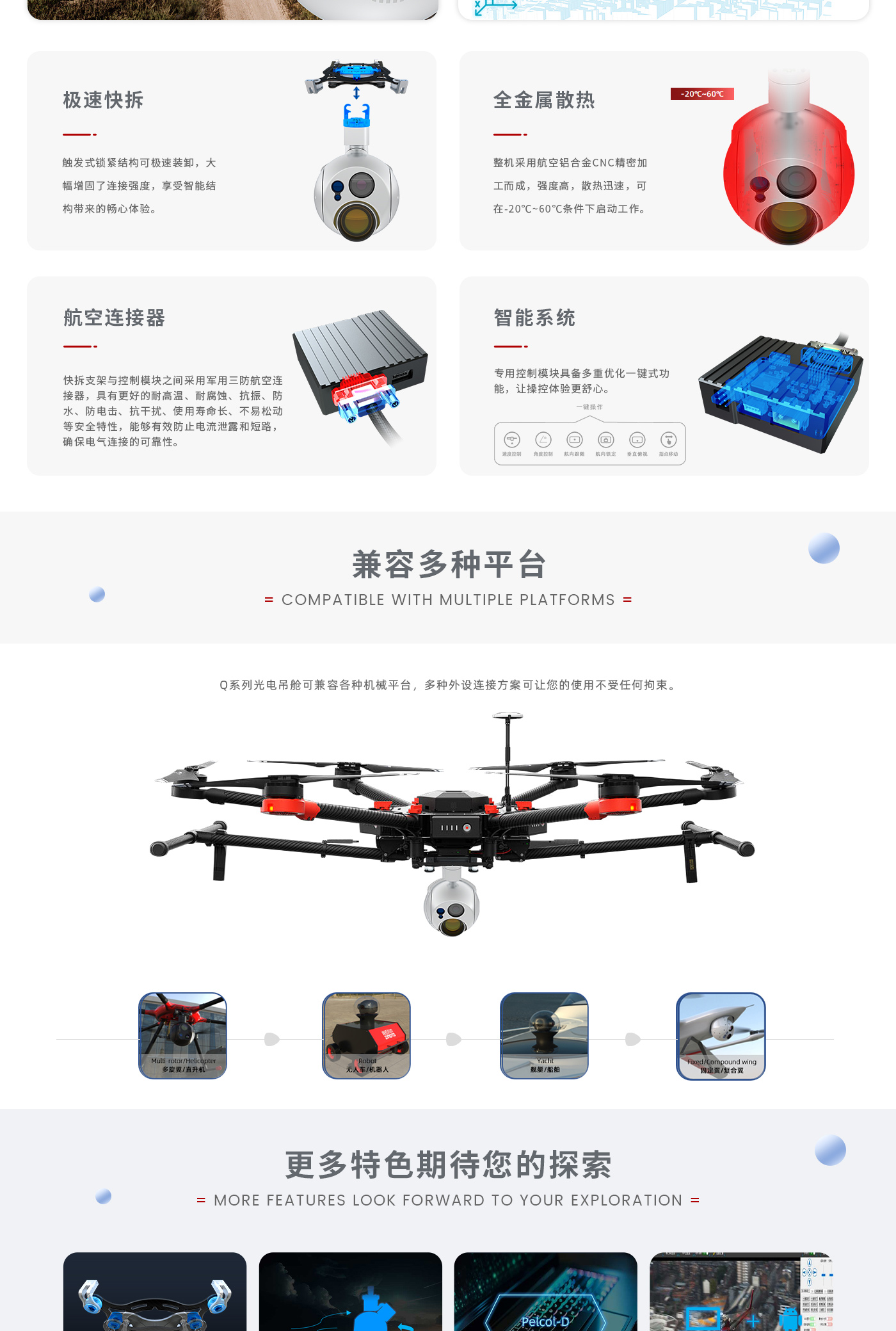 INYYO Q350-三光吊舱-河北翔拓航空科技有限公司-官方网站